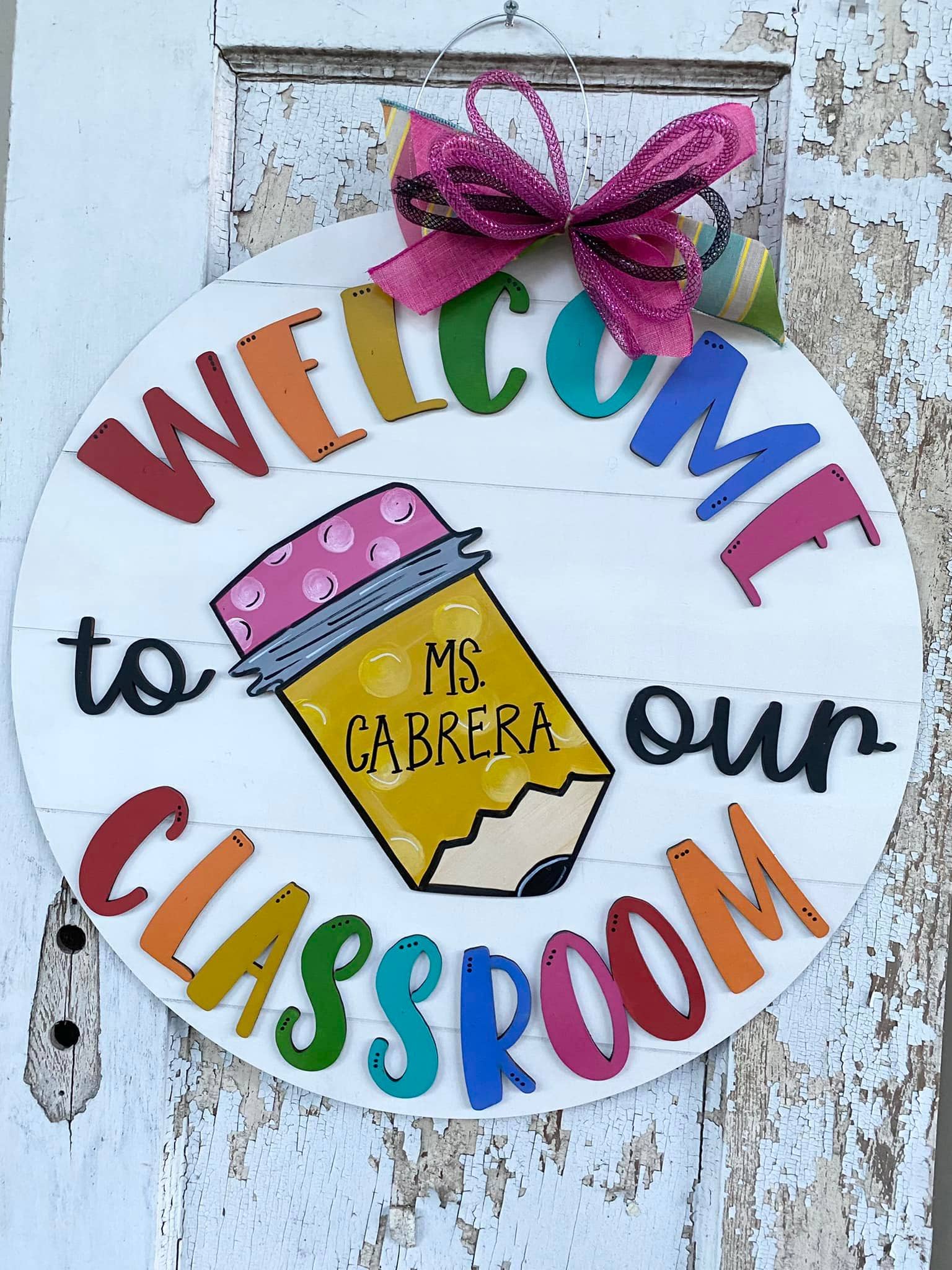 Welcome to Our Classroom Door Hanger | ADI Store