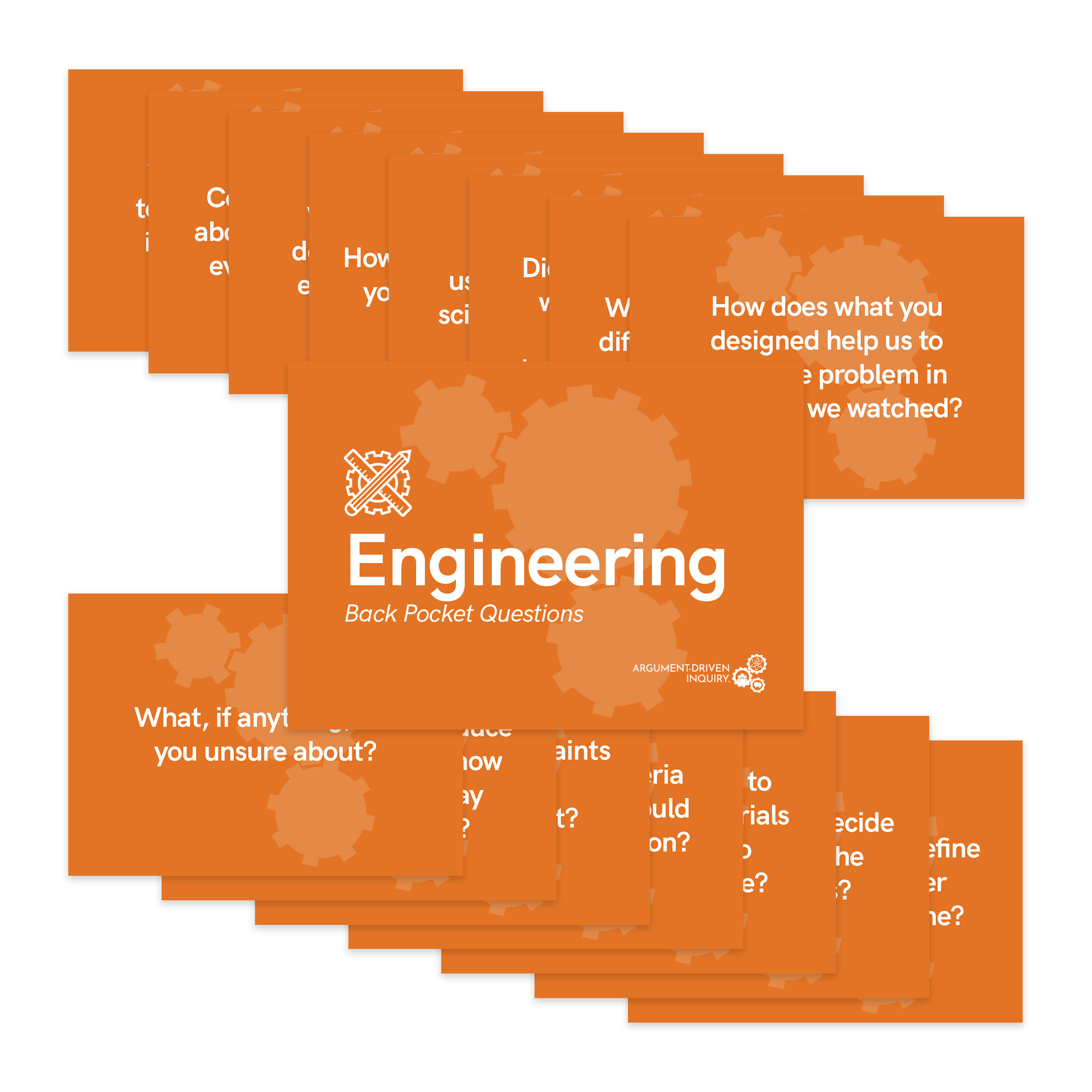 Engineering Back Pocket Question Cards | ADI Store