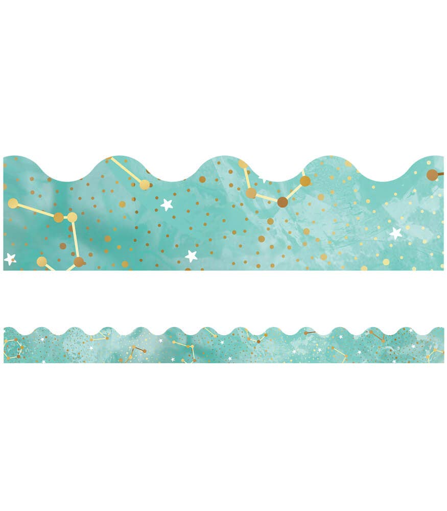 Galaxy Constellations Scalloped Bulletin Board Borders – ADI Store